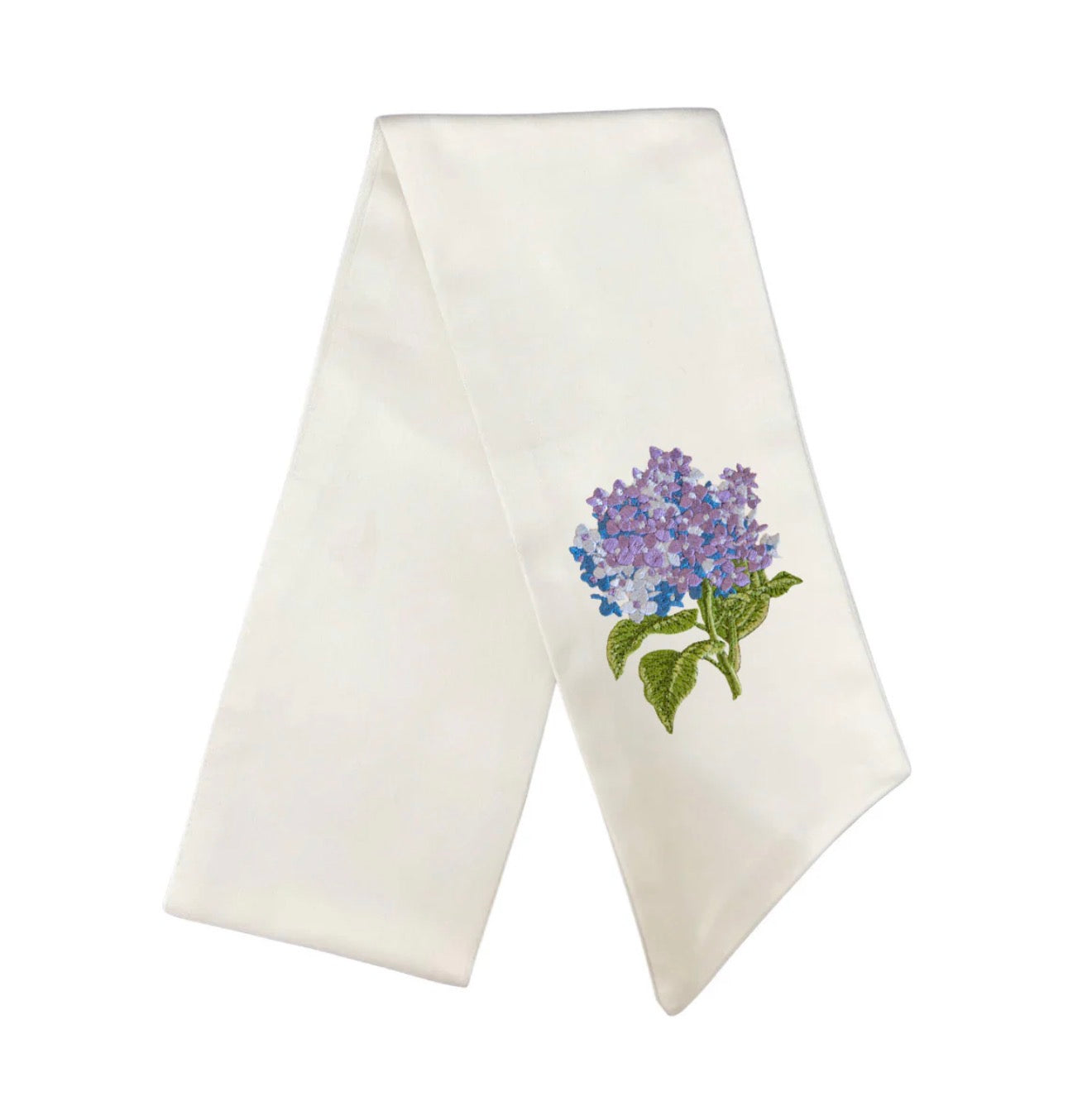 Hydrangea Wreath Sash - Lavender – Blanc Box