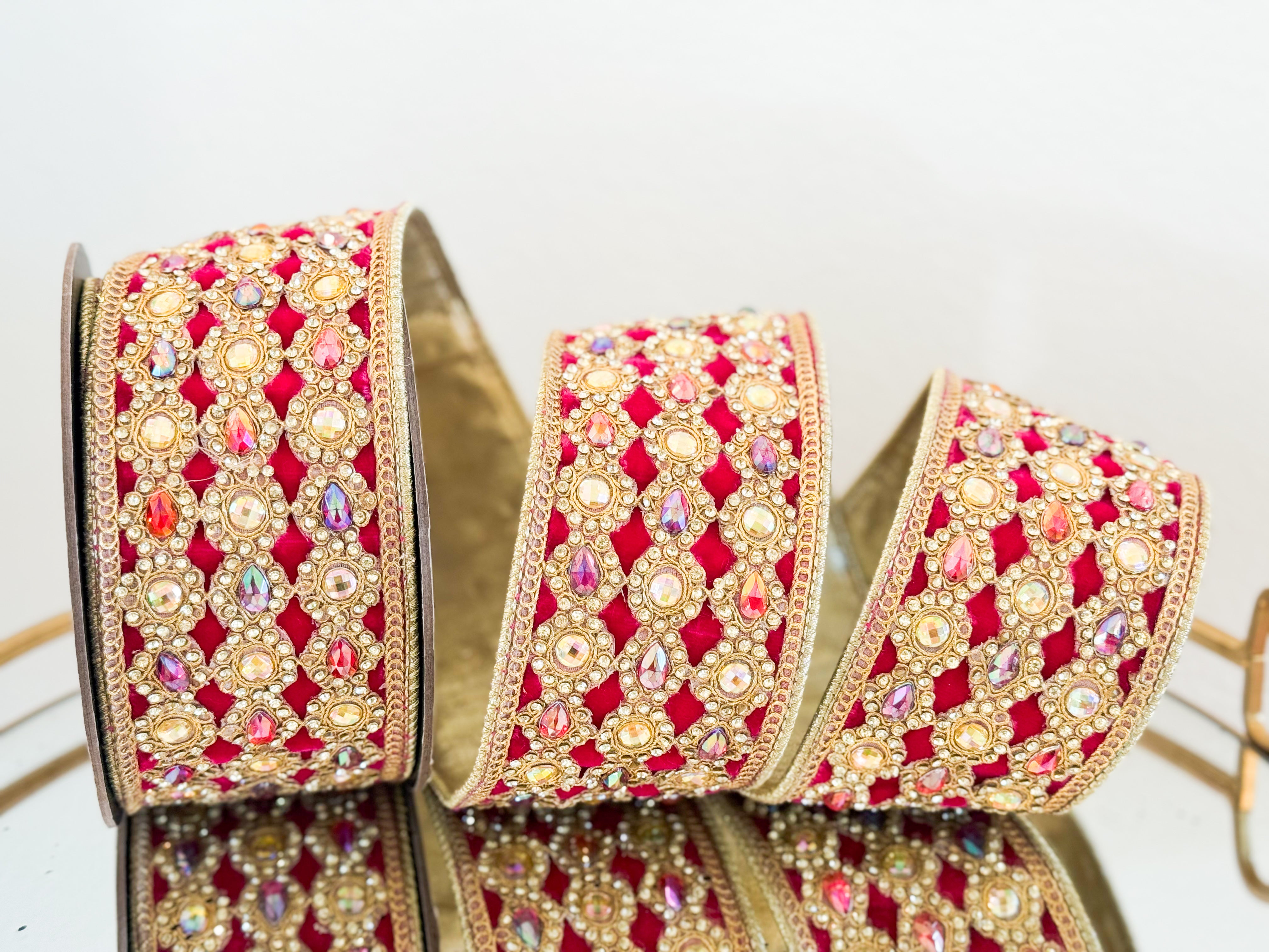 Fuchsia Regalia Ribbon – Blanc Box