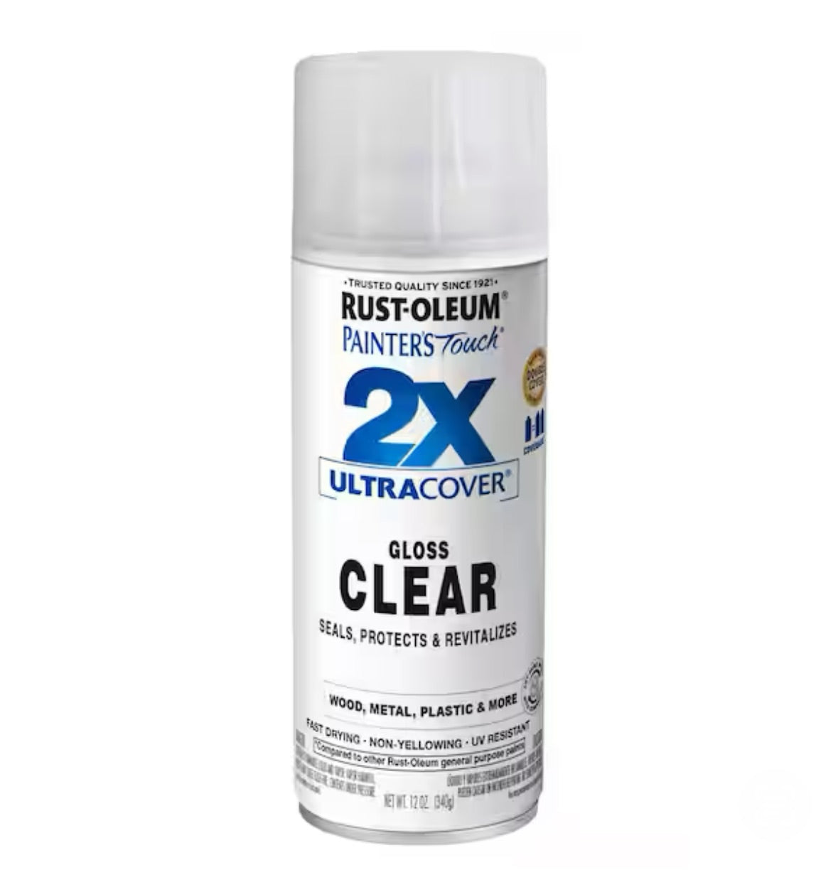 Rust-Oleum Painter’s Touch 2X Gloss Spray Paint – Blanc Box
